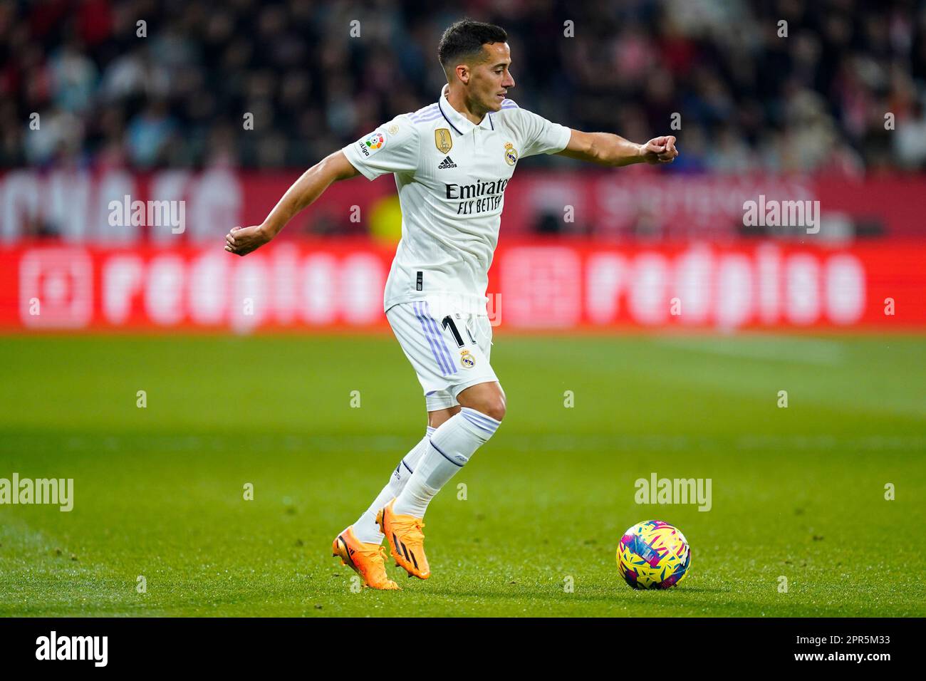 Lucas Vazquez of Real Madrid during the La Liga match between Girona FC ...