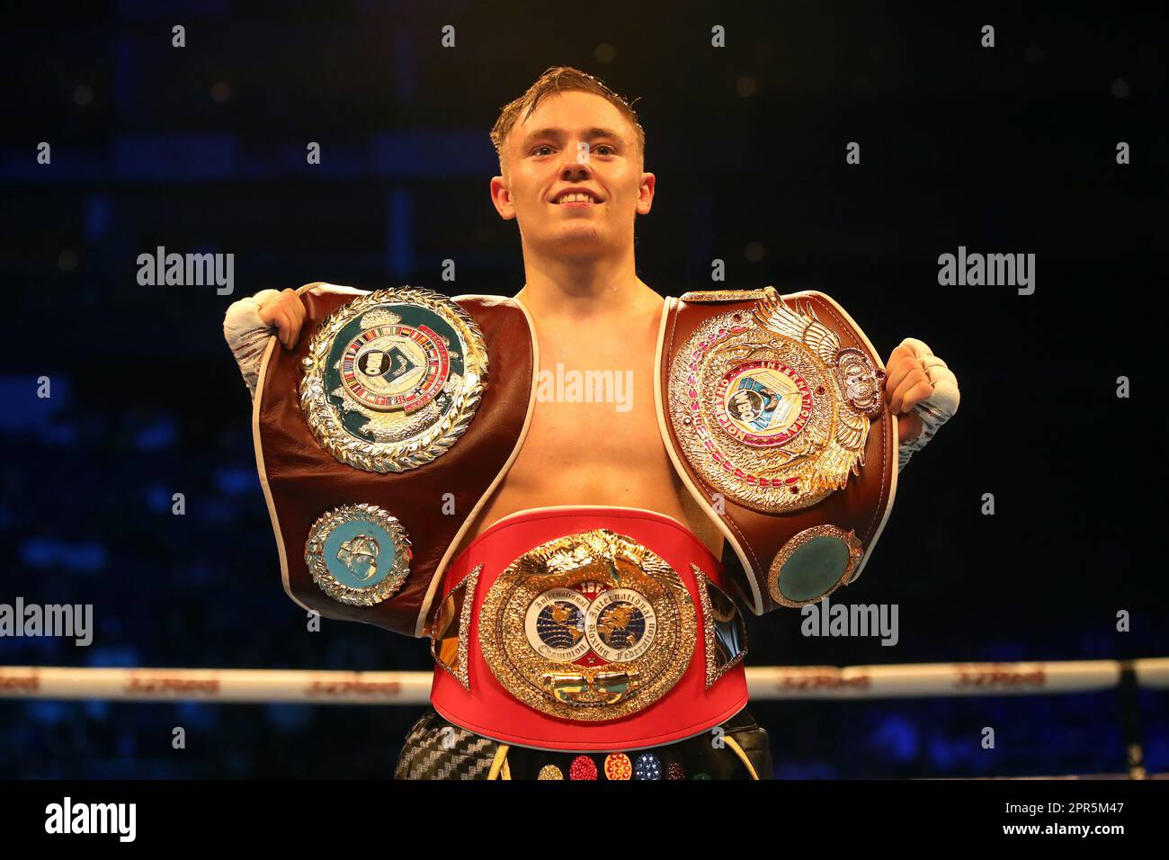 File photo dated 13-07-2019 of Sunny Edwards, who will fight for the ...