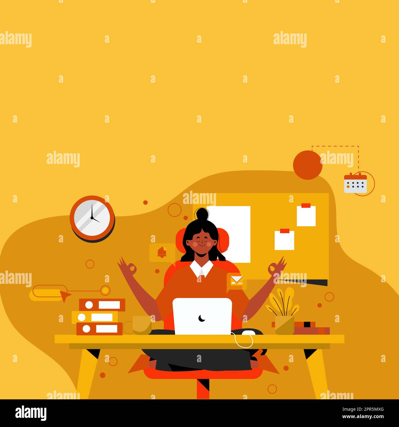 Tidy Workspace Setup, Smart Office Arrangement, Study Table, Taking ...