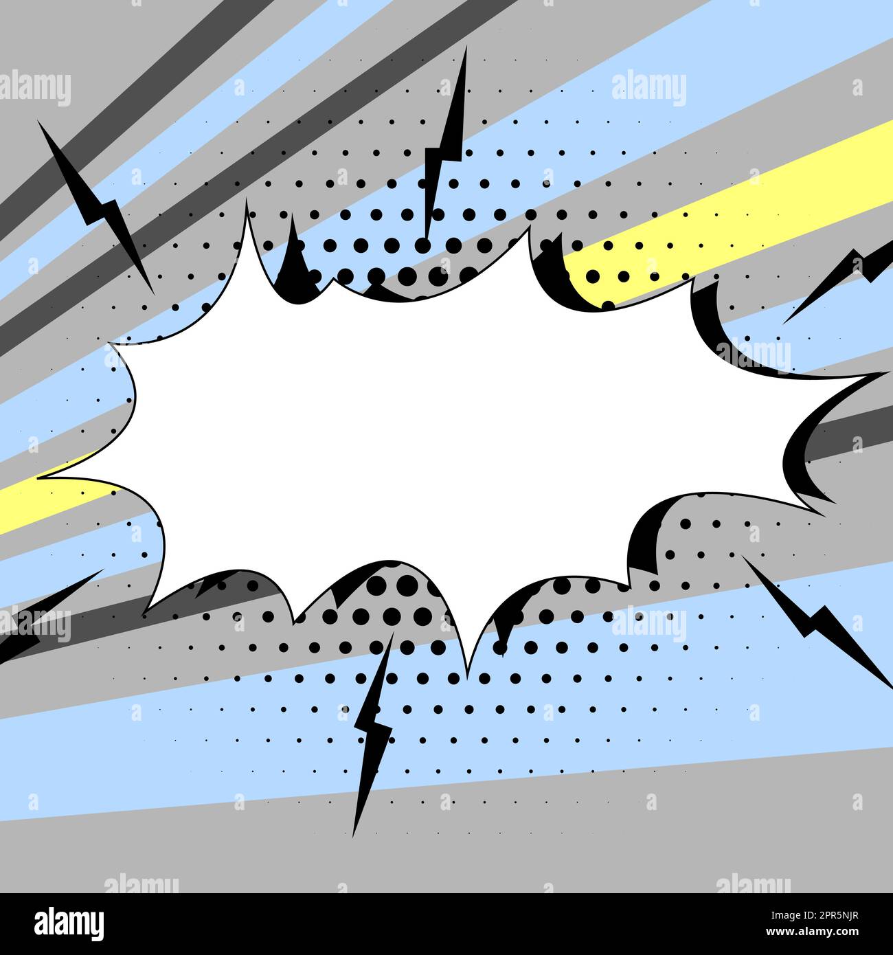 Comics Design Frames. Beautiful Photo Frame Set With Boom Bubbles For ...