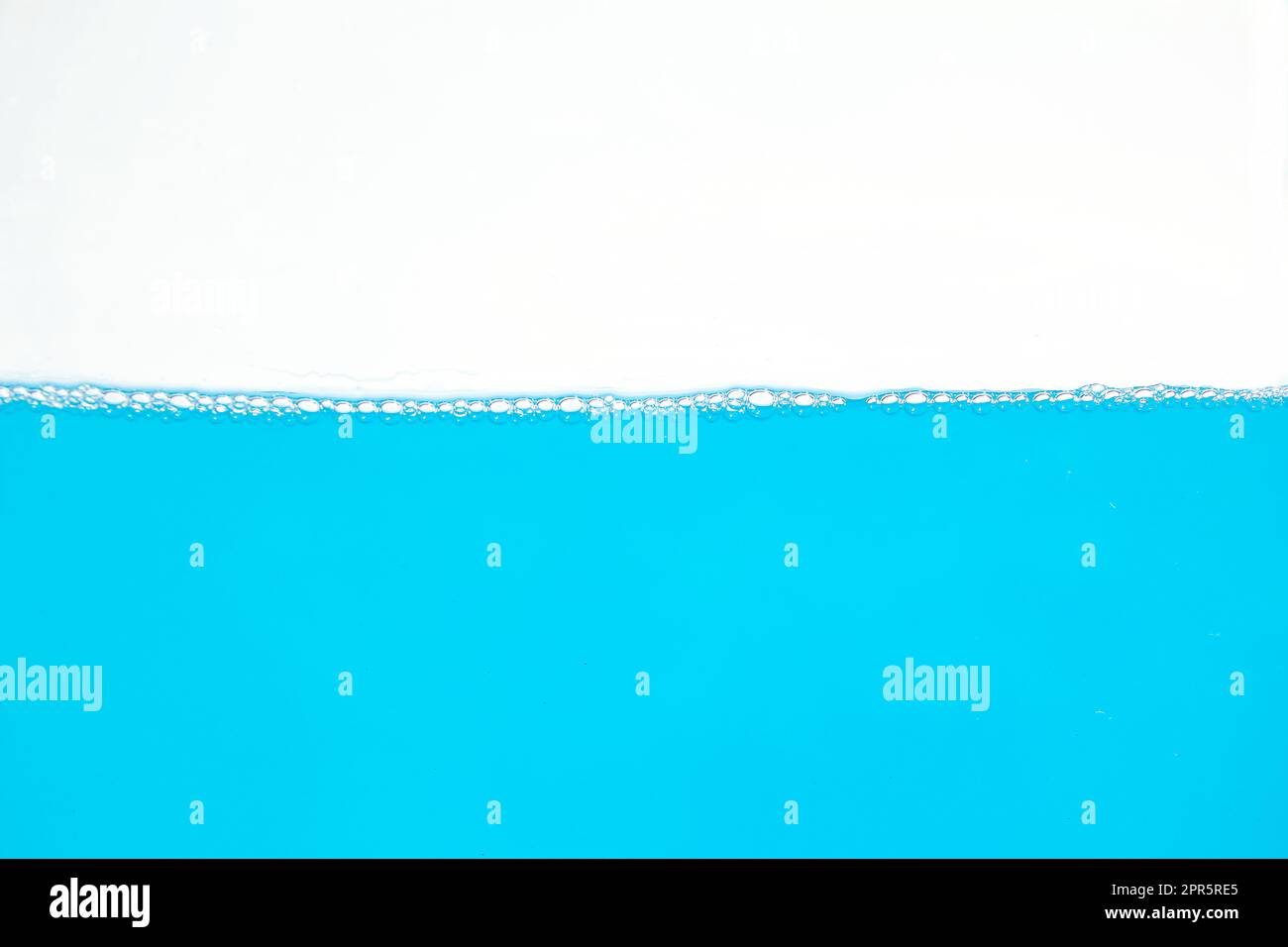 Water splash. Aqua flowing in waves and bubbles . on white background ...
