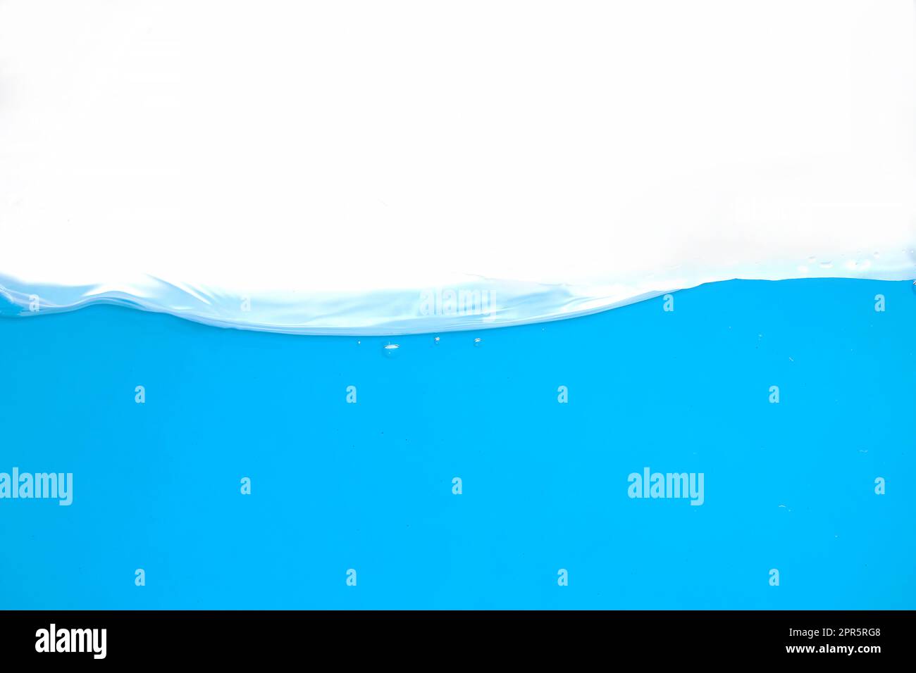 Water splash. Aqua flowing in waves and bubbles . on white background ...