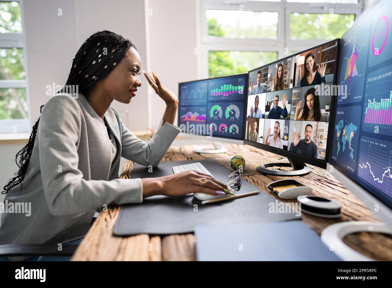 Telework hi-res stock photography and images - Alamy