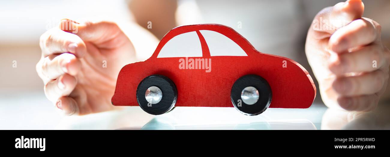 Car Insurance Concept. Secure Auto Stock Photo - Alamy