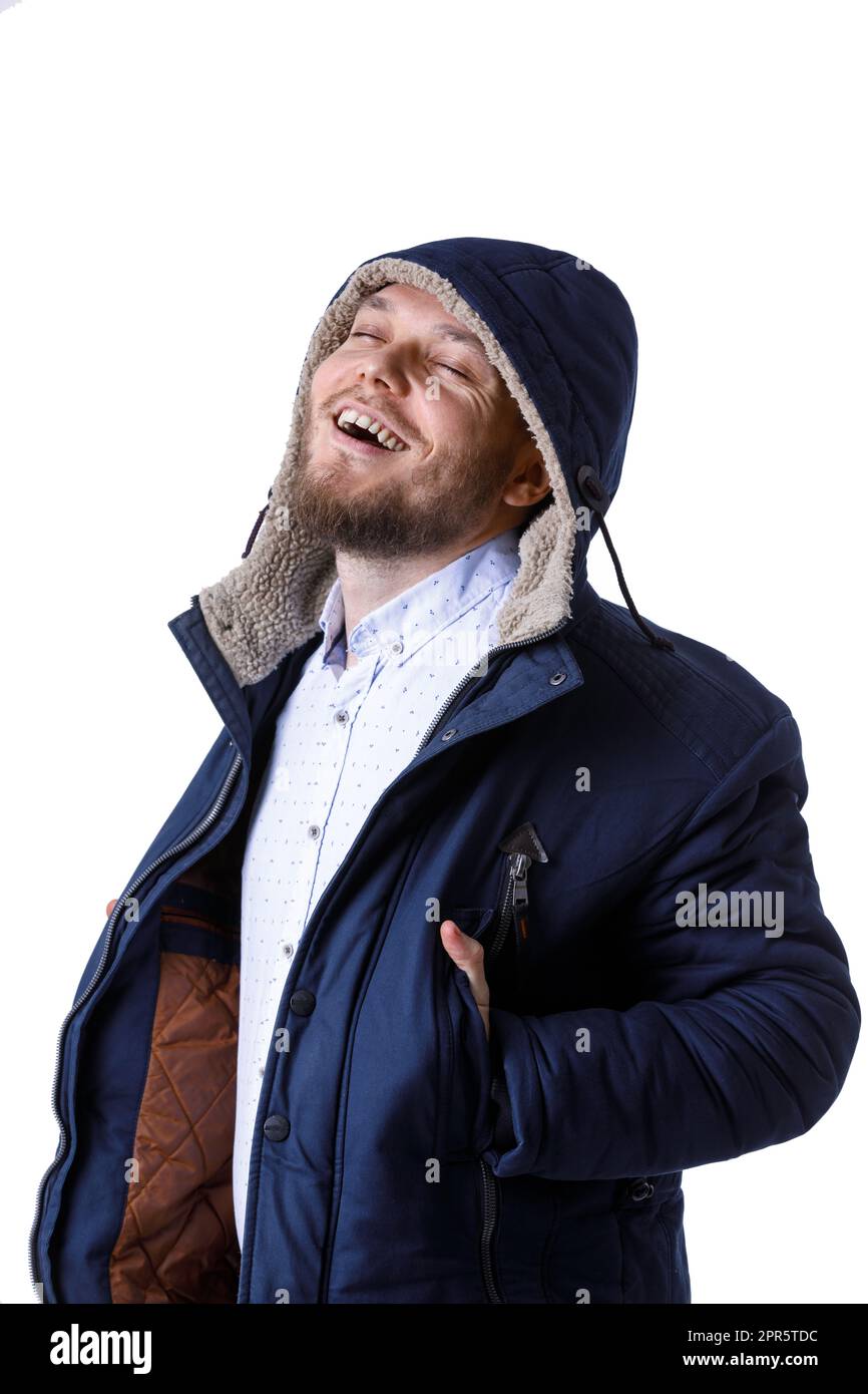Winter coat model hi-res stock photography and images - Alamy