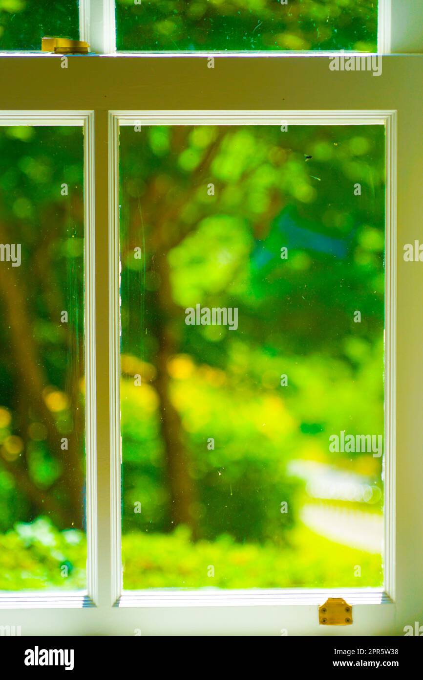 White room window (background material Stock Photo - Alamy