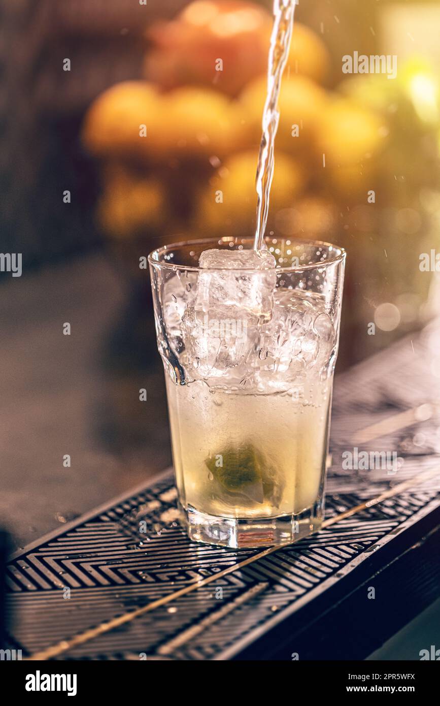 Drink making process hi-res stock photography and images - Alamy