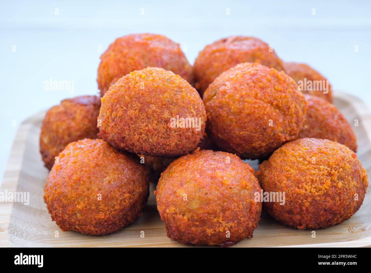 Deep fried fishball ball hi-res stock photography and images - Alamy