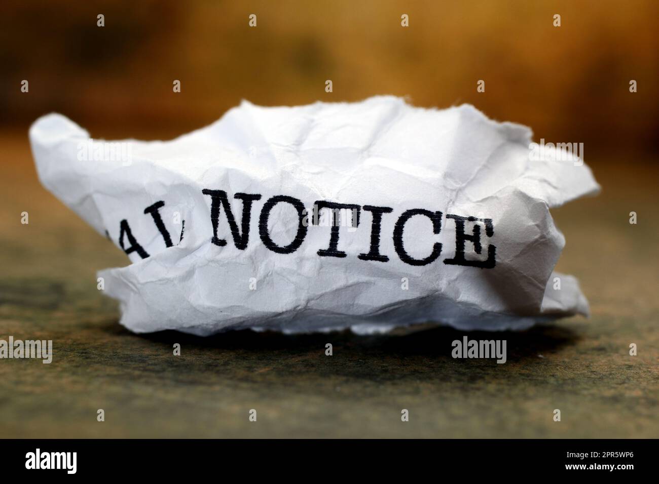 Trash note hi-res stock photography and images - Alamy