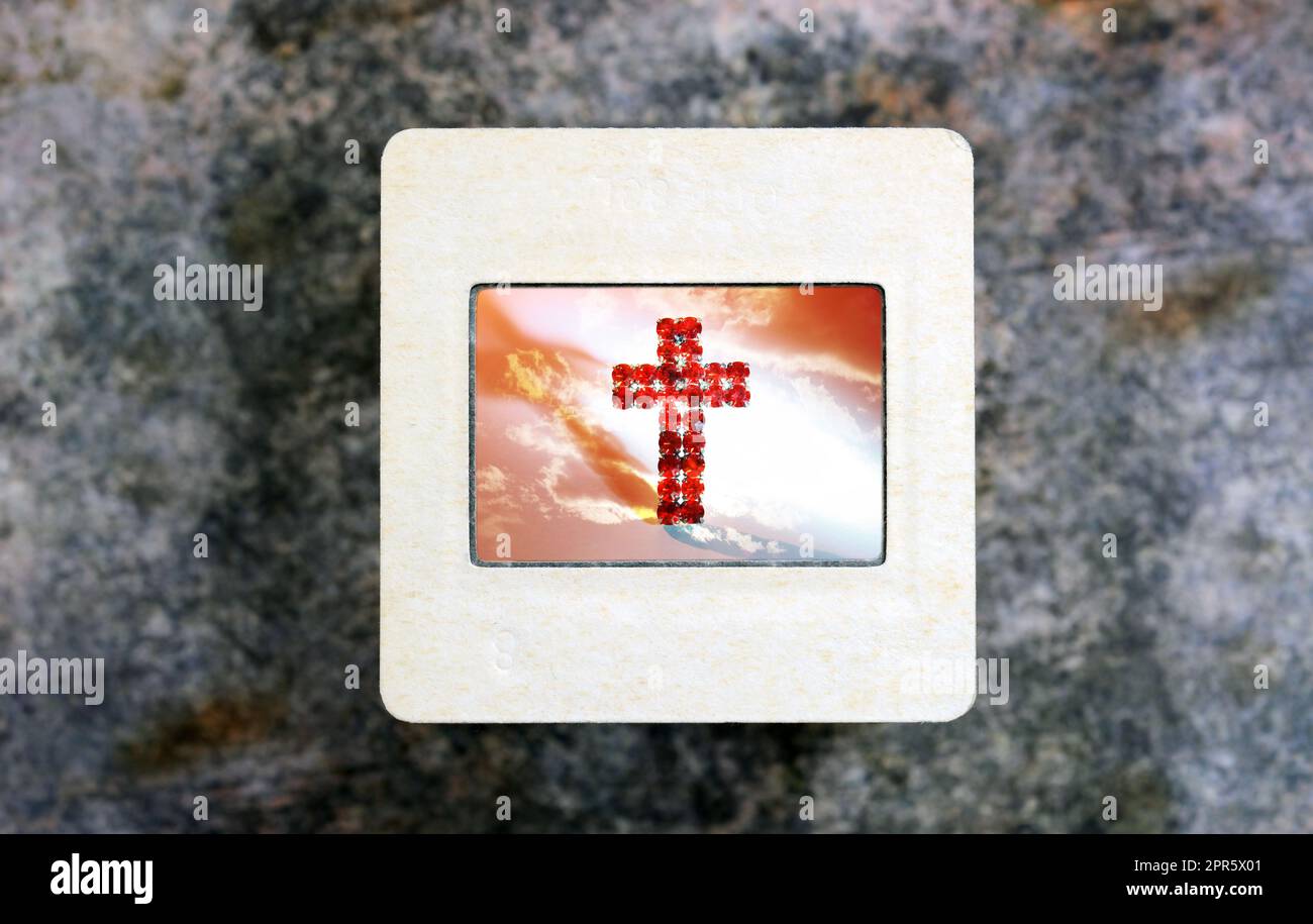 Color of the cross film crucifixion hi-res stock photography and images ...