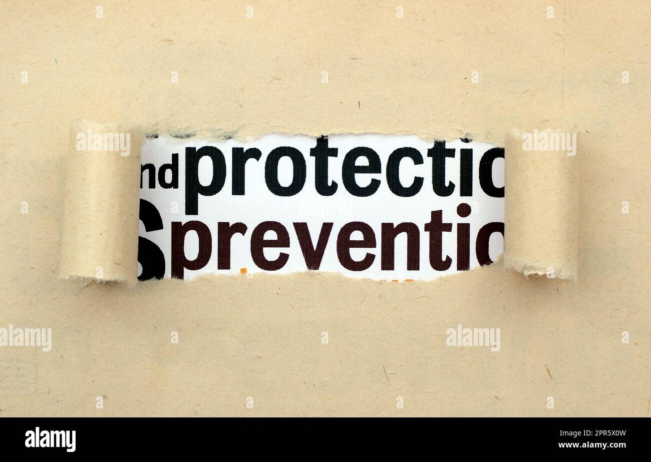 Protect prevent concept Stock Photo - Alamy