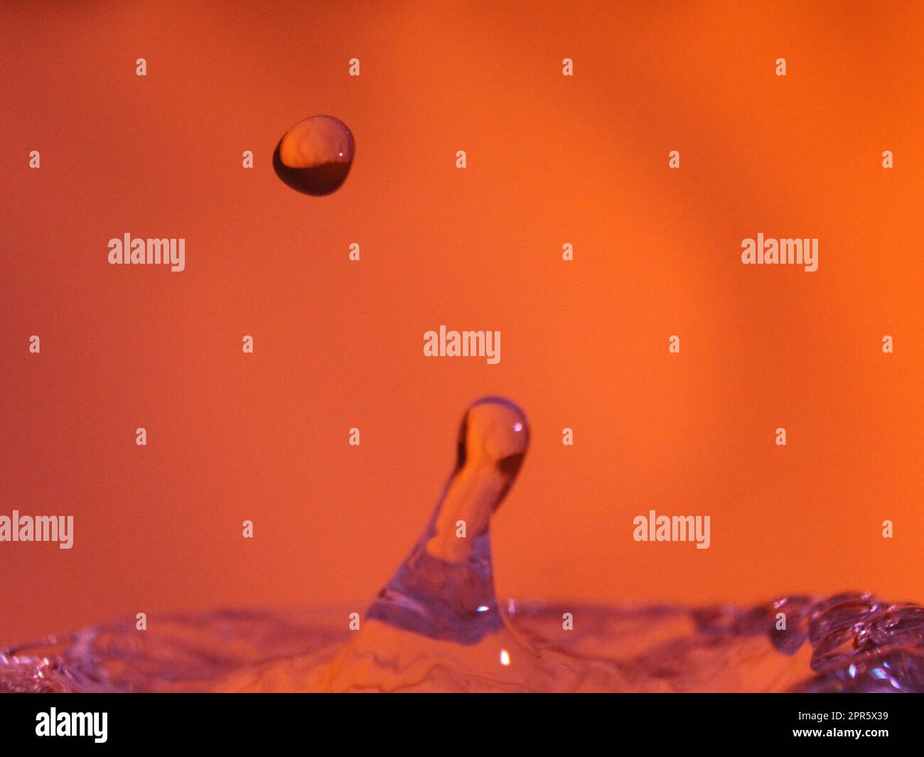 Abstract Colors colliding drops different fluids funds forms Stock ...