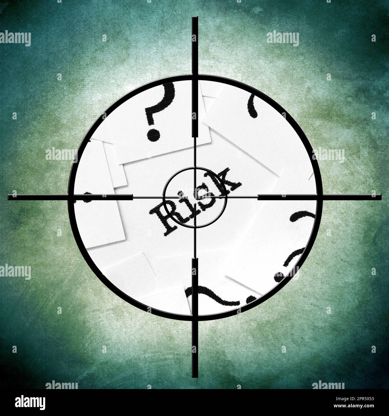Risk target concept Stock Photo - Alamy