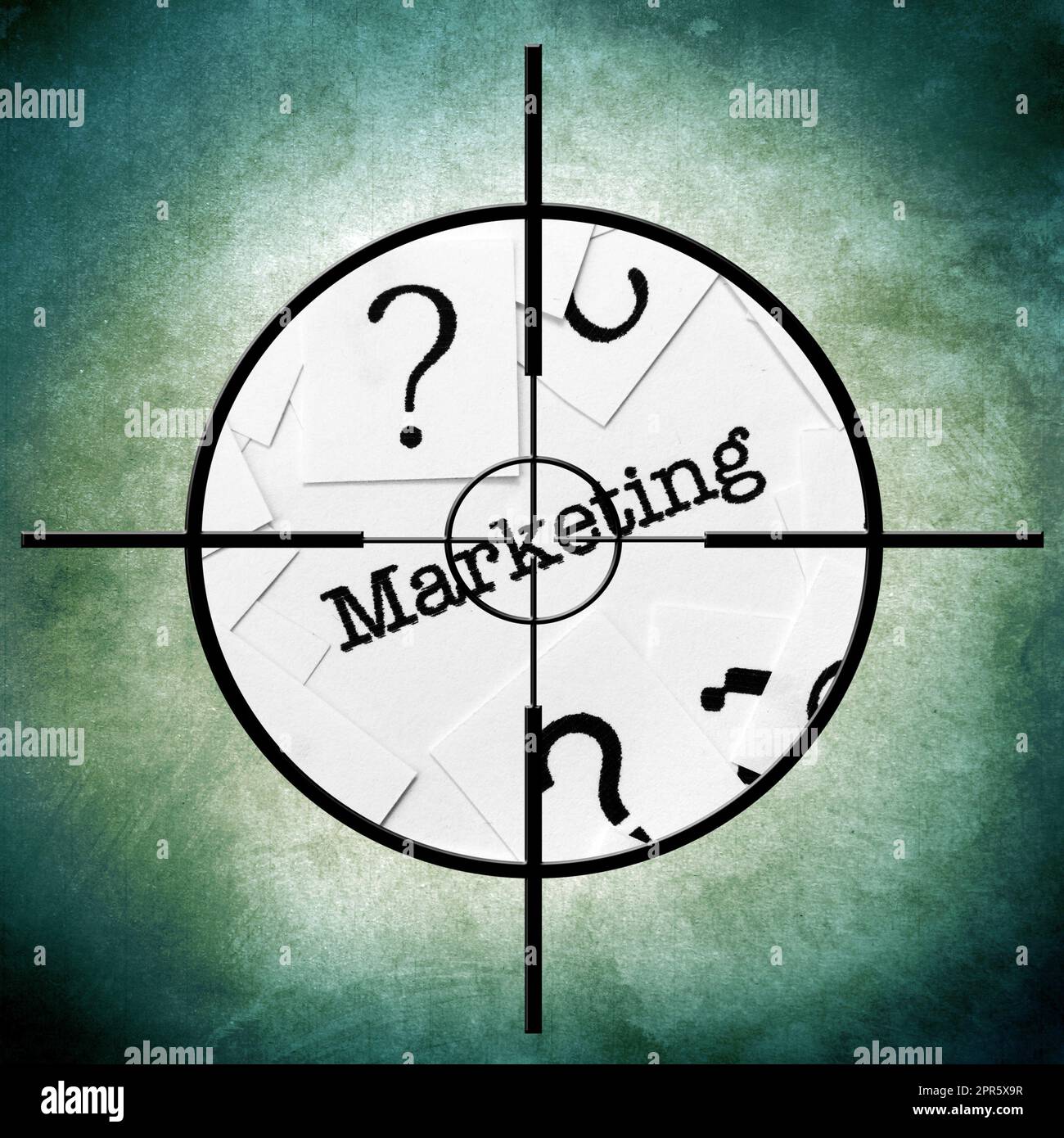 Marketing target hi-res stock photography and images - Alamy
