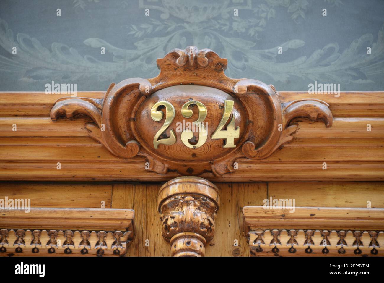 number 234 on a house in Lisbon - Lisboa - the capital of Portugal ...