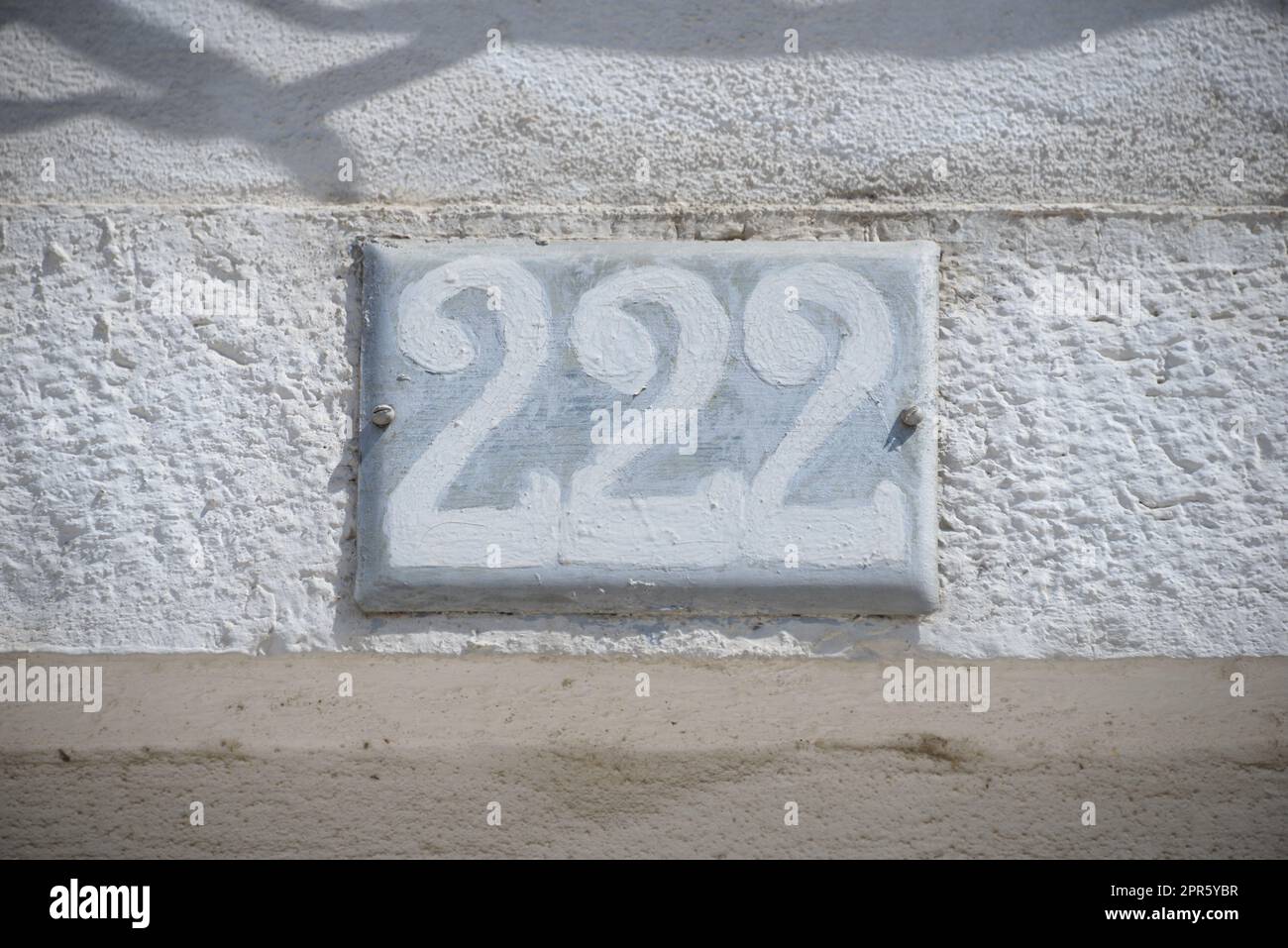 number 224 on a house in Lisbon - Lisboa - the capital of Portugal ...