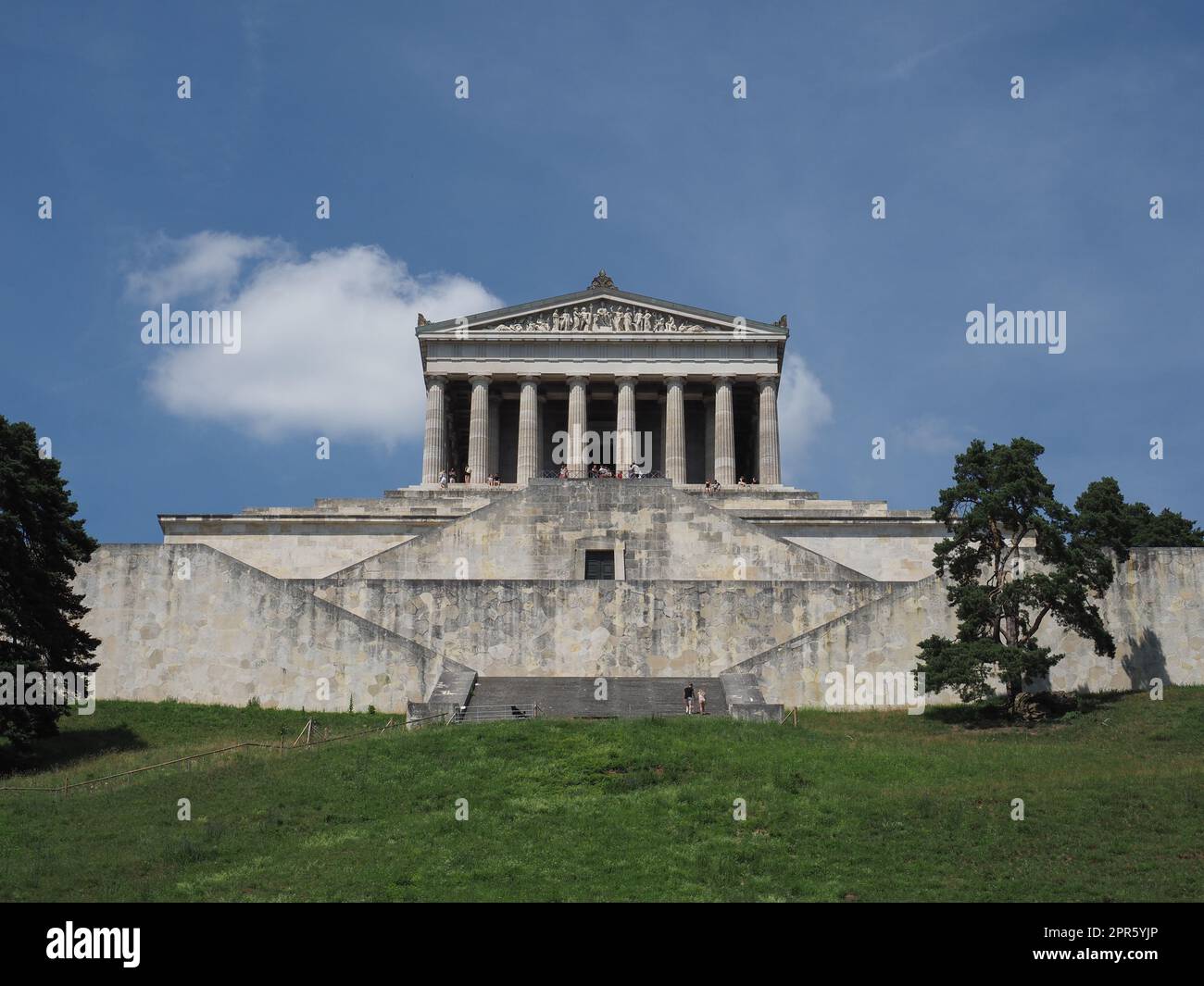 Walhalla temple in Donaustauf Stock Photo - Alamy
