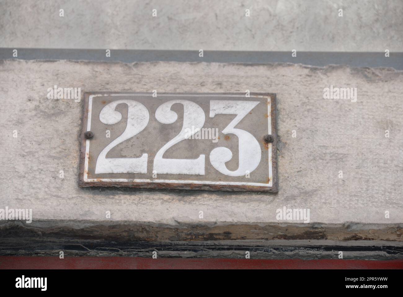 Number 223 hi-res stock photography and images - Alamy