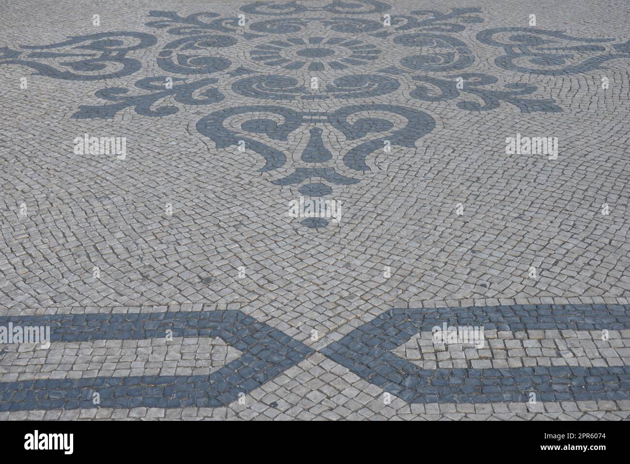 Cobblestones in the streets of Lisbon - Lisboa -, the capital of ...