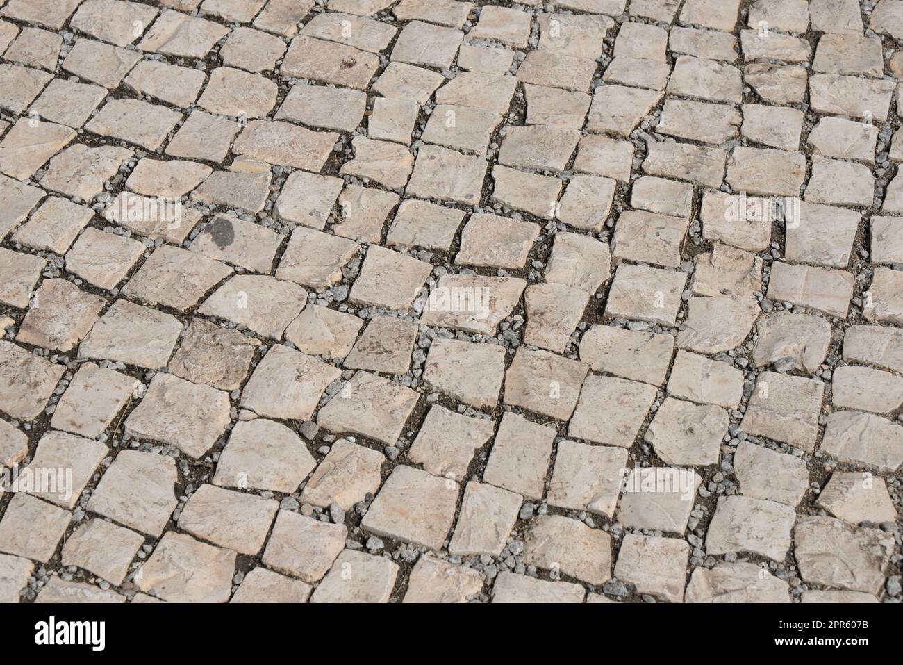 Cobblestones in the streets of Lisbon - Lisboa -, the capital of ...