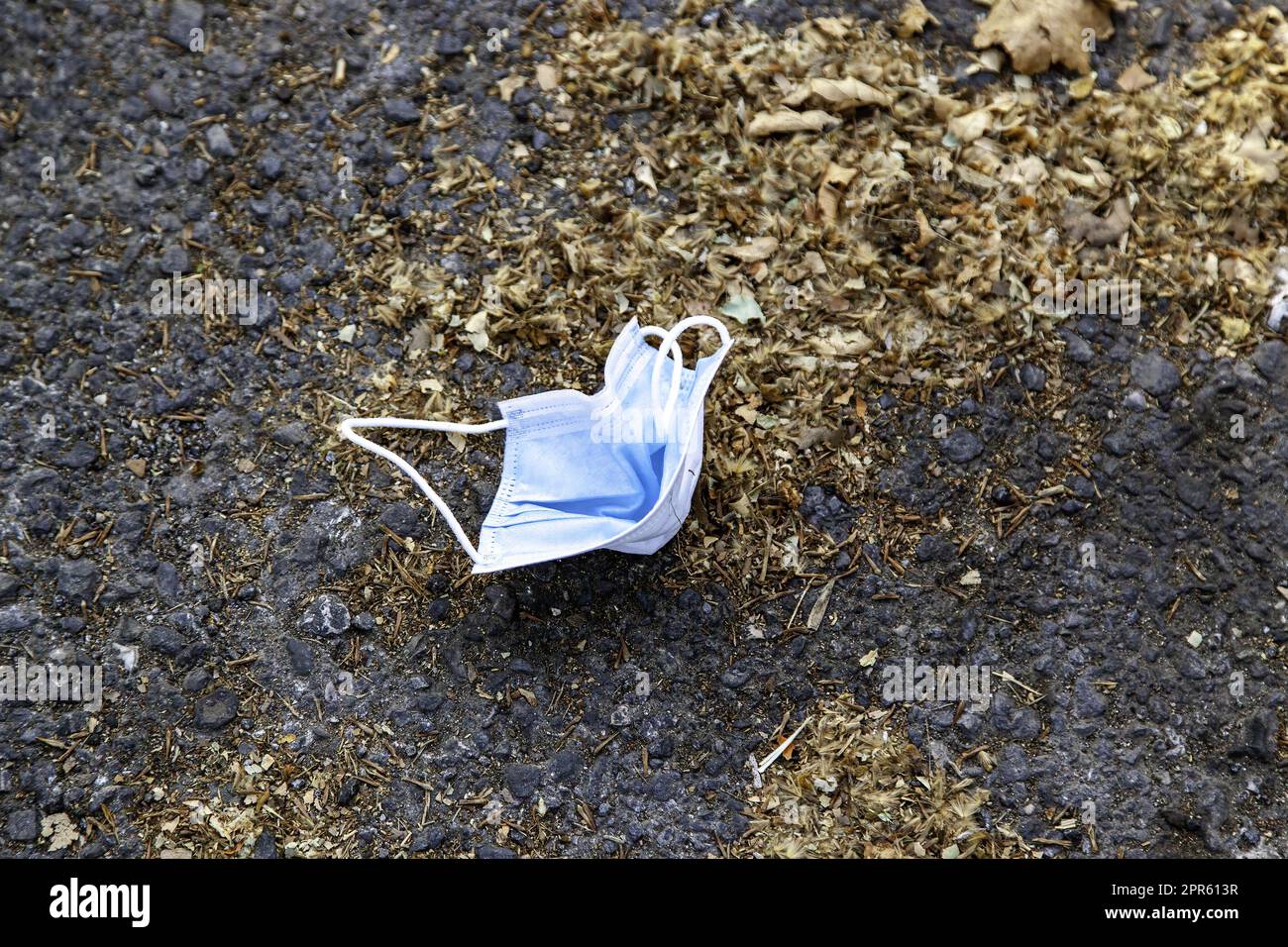 Face mask in nature Stock Photo - Alamy