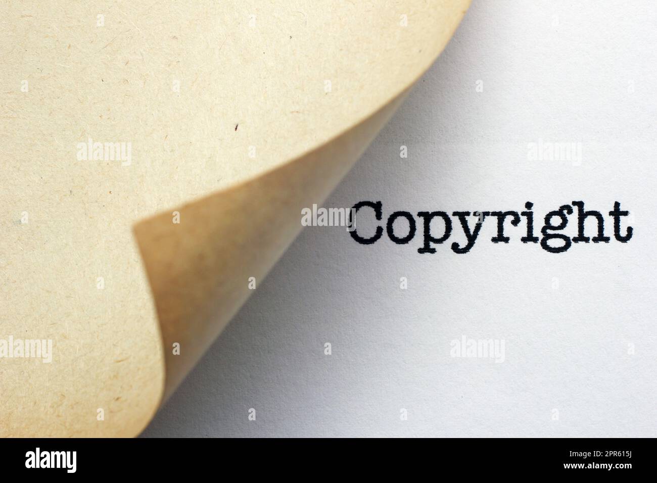 Copyright page hi-res stock photography and images - Alamy