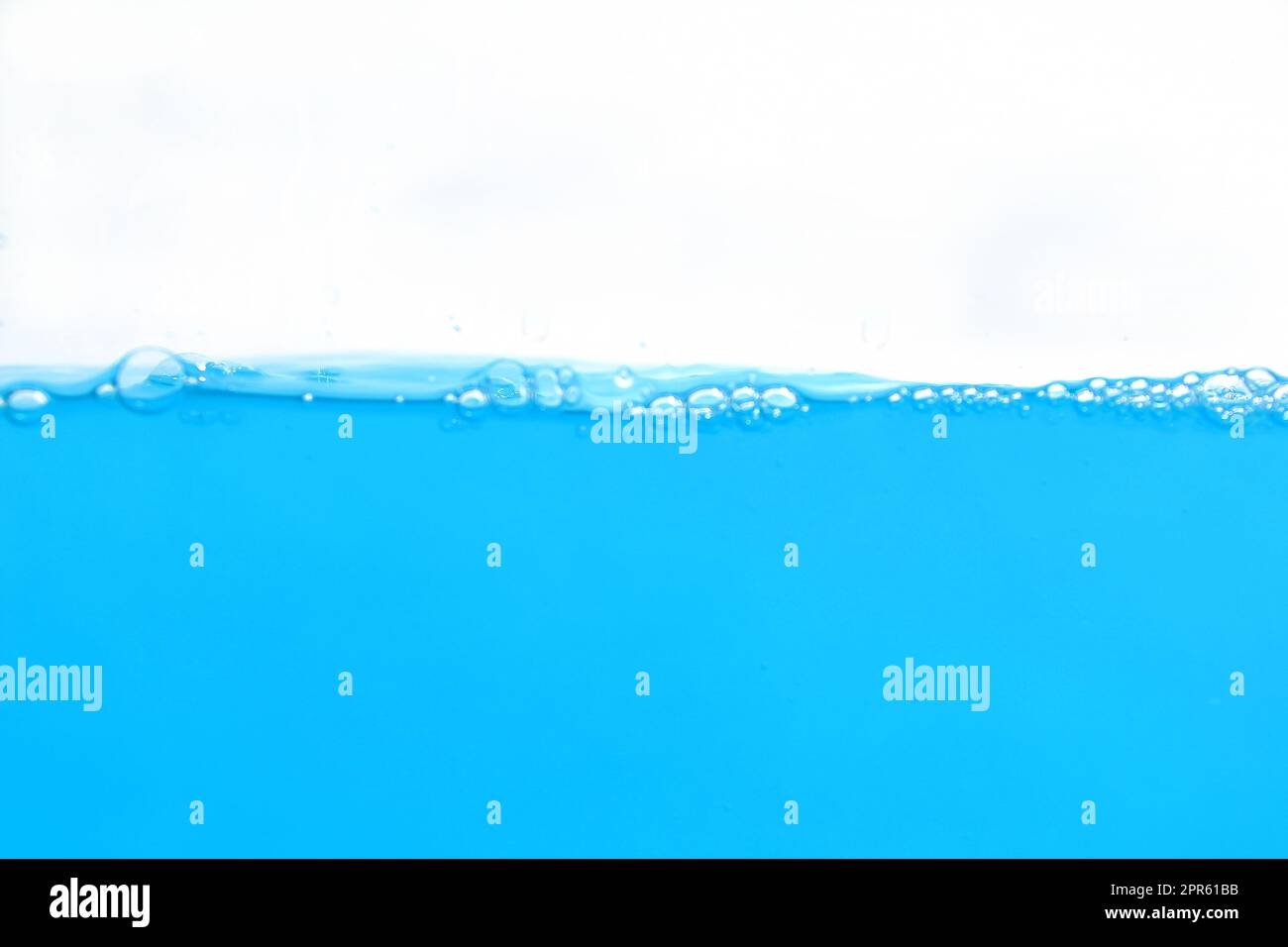 Water splash. Aqua flowing in waves and bubbles . on white background ...
