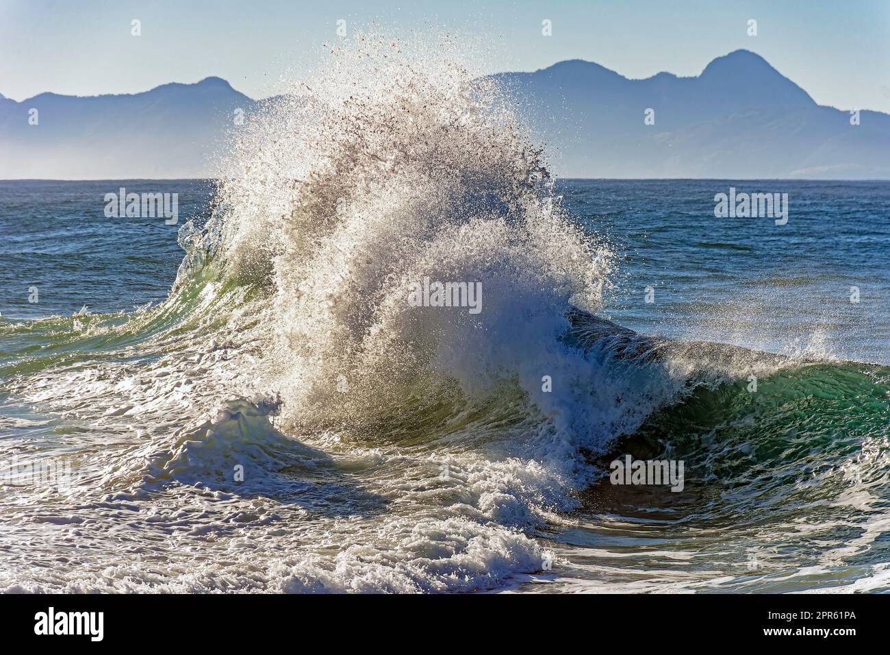 Wave breaking at Ipanema beach in Rio de Janeiro Stock Photo - Alamy