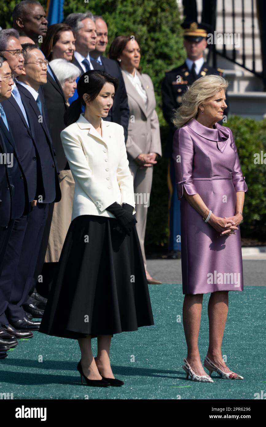 Washington, Vereinigte Staaten. 26th Apr, 2023. First lady Dr. Jill ...