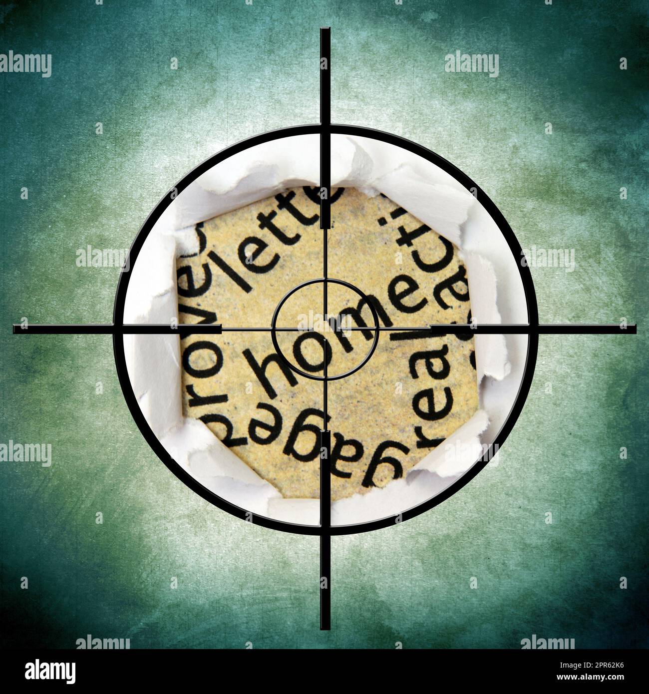 Business target illustration hi-res stock photography and images - Alamy