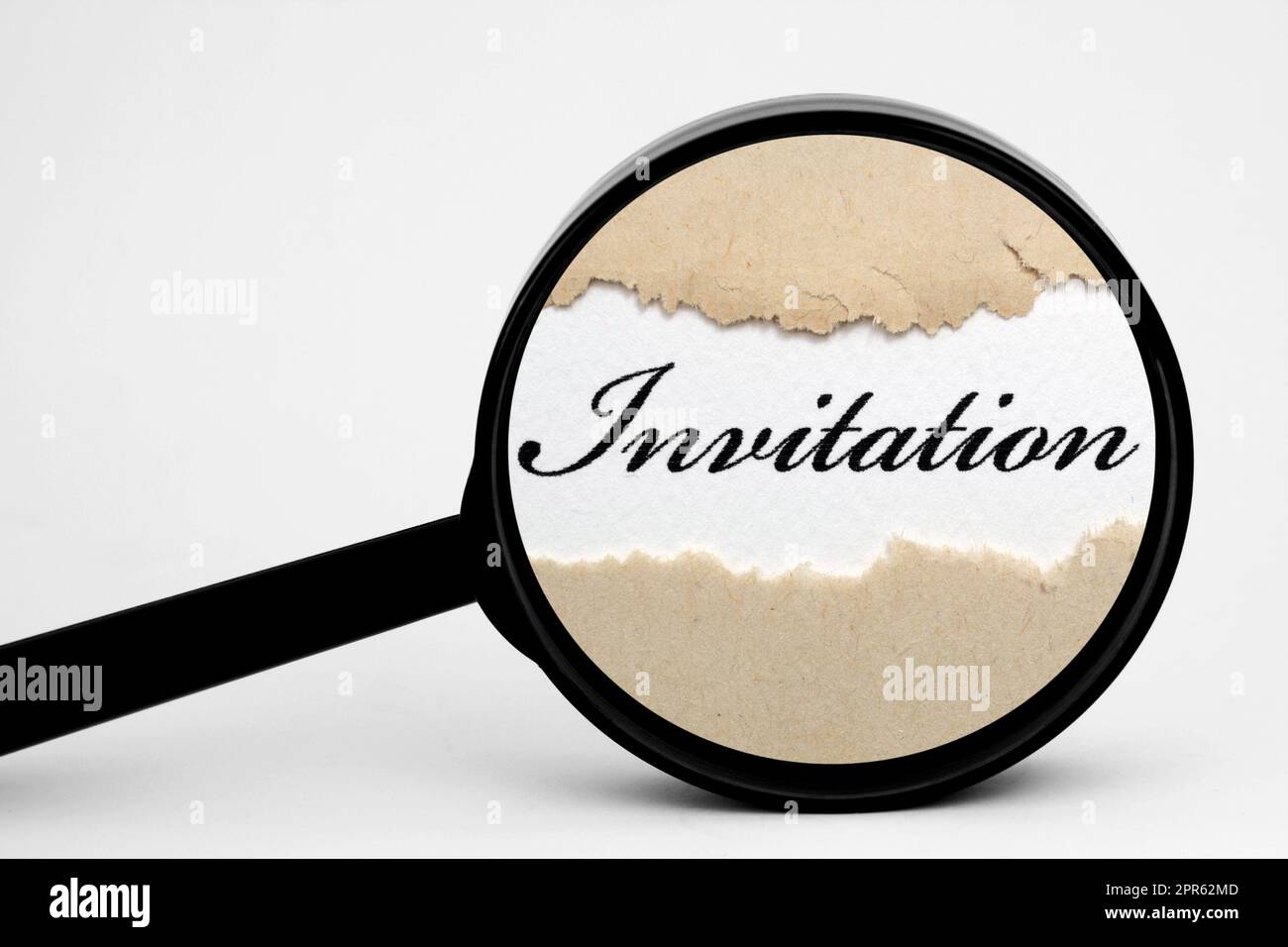Invitation card folded hi-res stock photography and images - Alamy