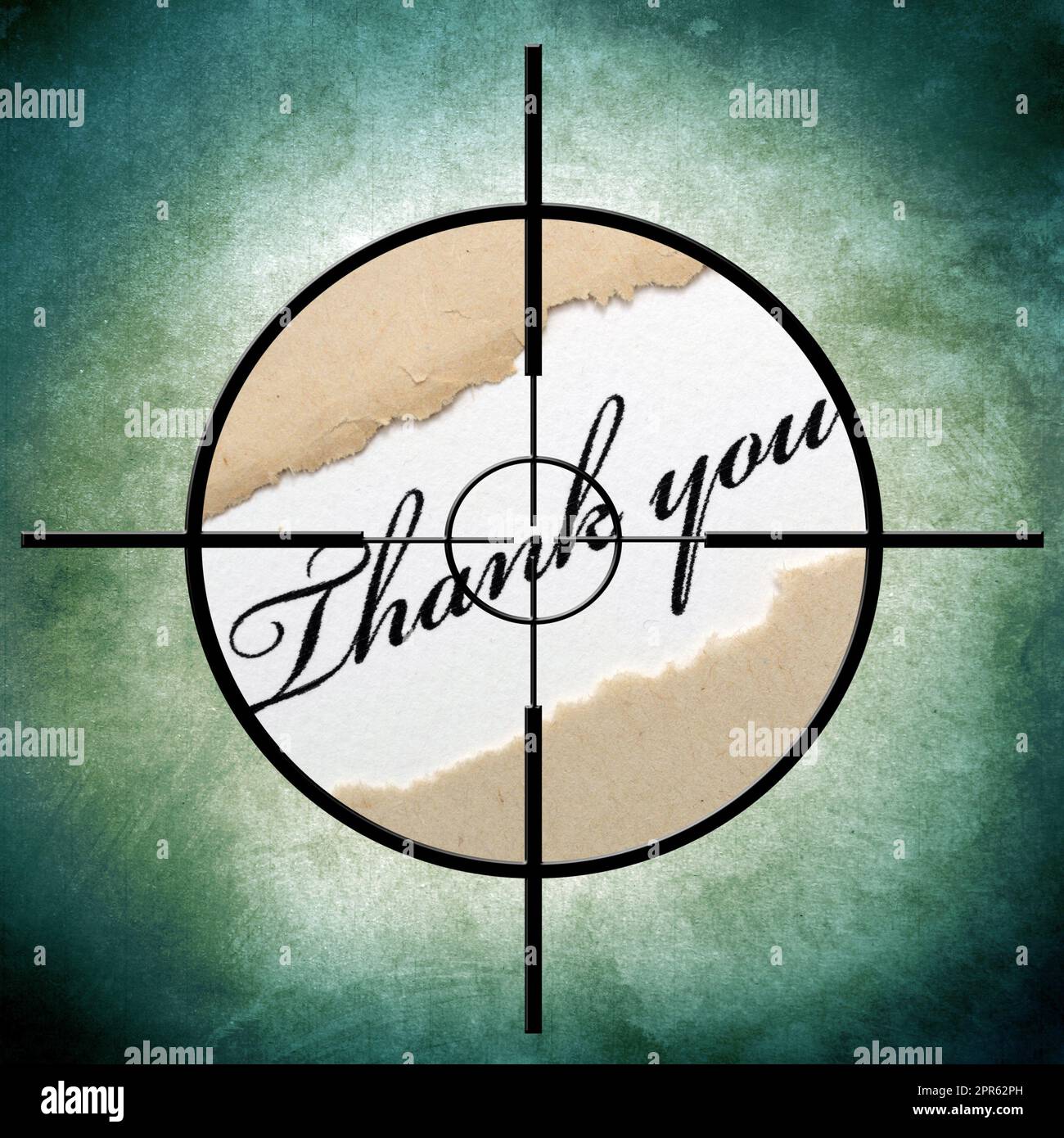 Thank you target Stock Photo - Alamy