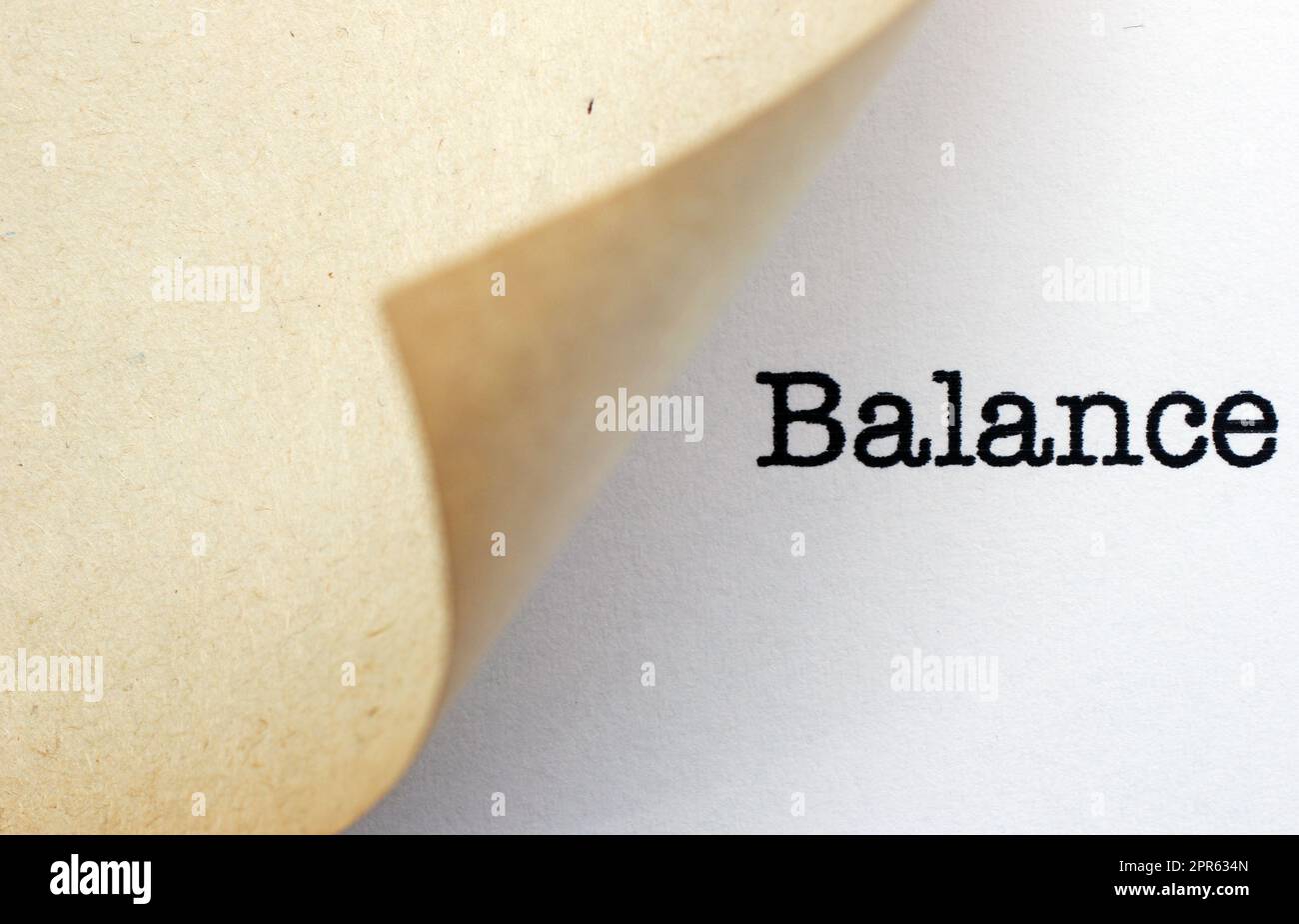 Balance sheet management hi-res stock photography and images - Alamy