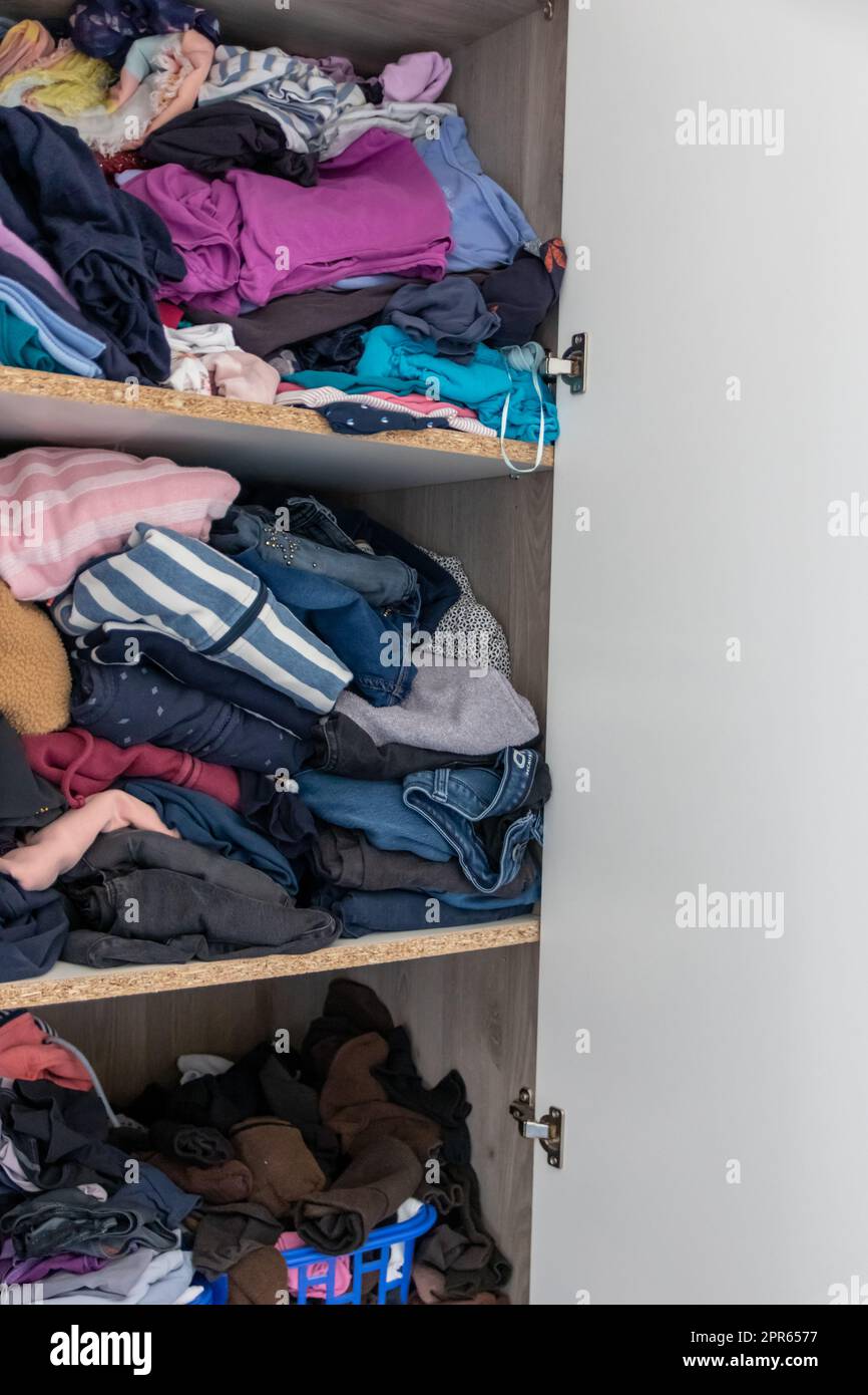 Chaotic closet hi-res stock photography and images - Alamy