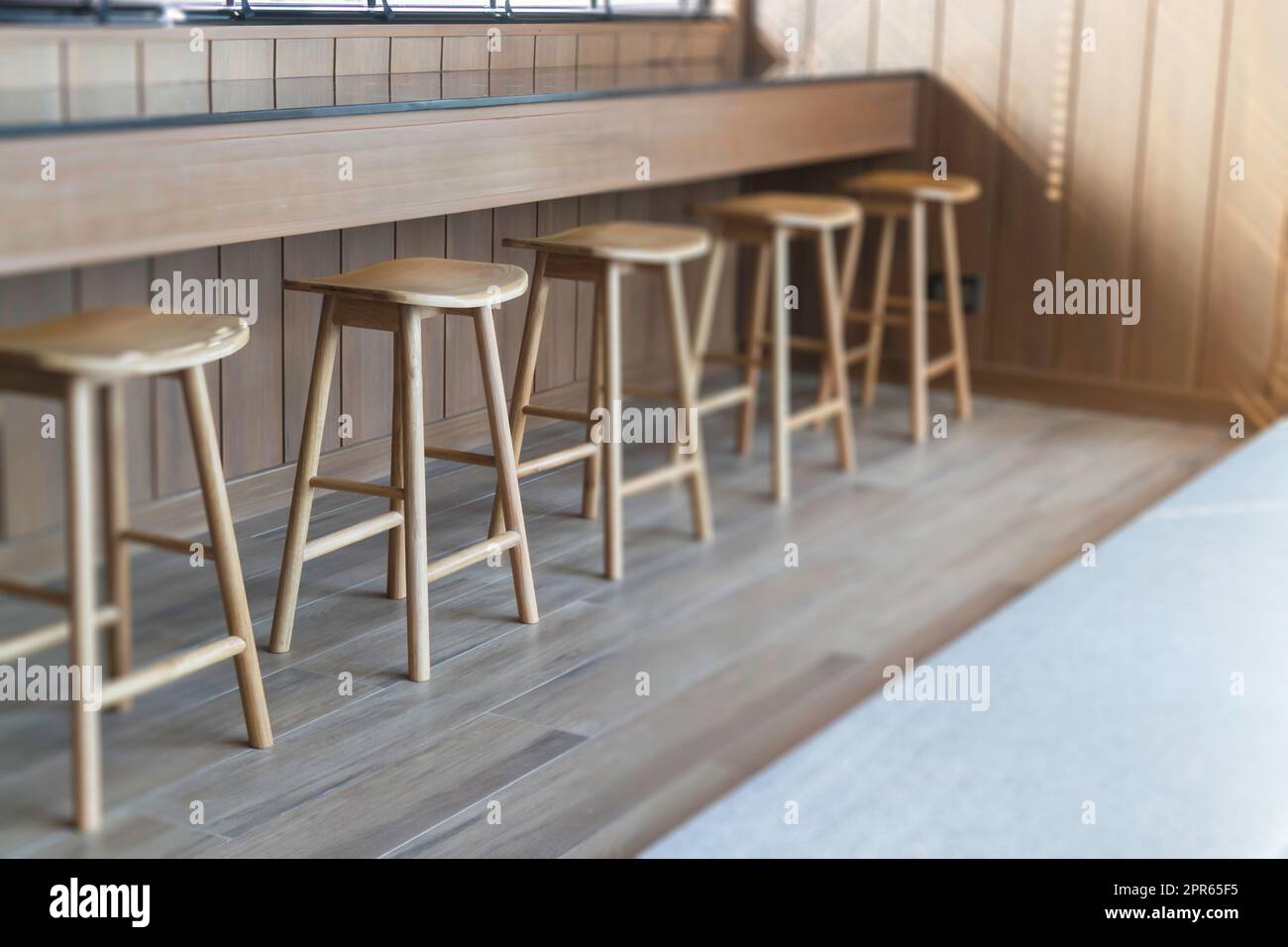Loft style coffee shop interior decoration Stock Photo - Alamy