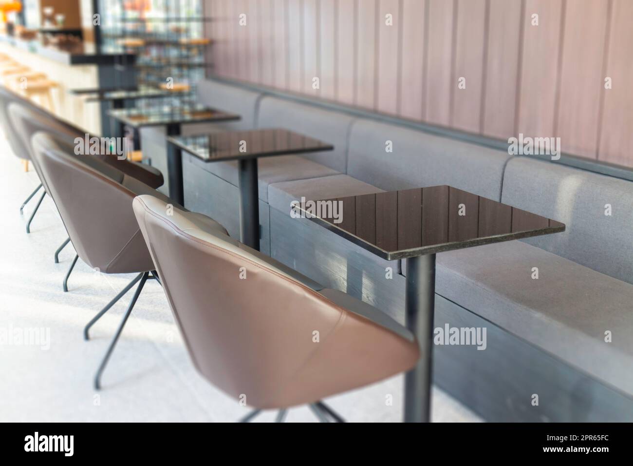 Loft style coffee shop interior decoration Stock Photo - Alamy