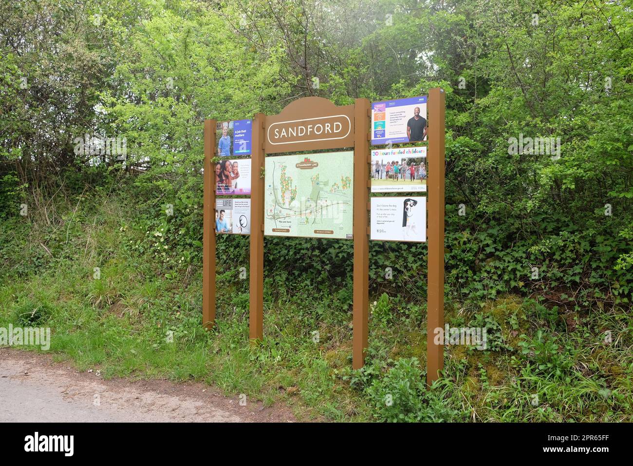 April 2023 - Sandford community information board, Sandford, Somerset ...