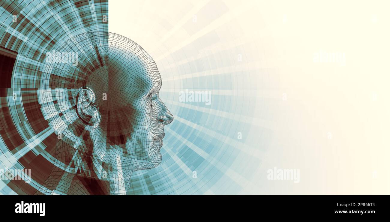 Disruptive Technology and Science Engineering in Robotics Stock Photo ...