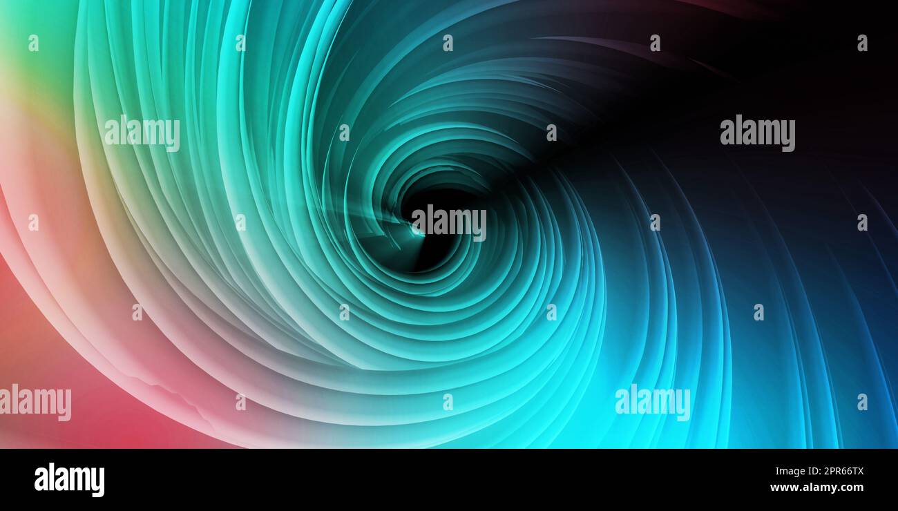 Futuristic Art Abstract With Digital Technology Theme Stock Photo - Alamy