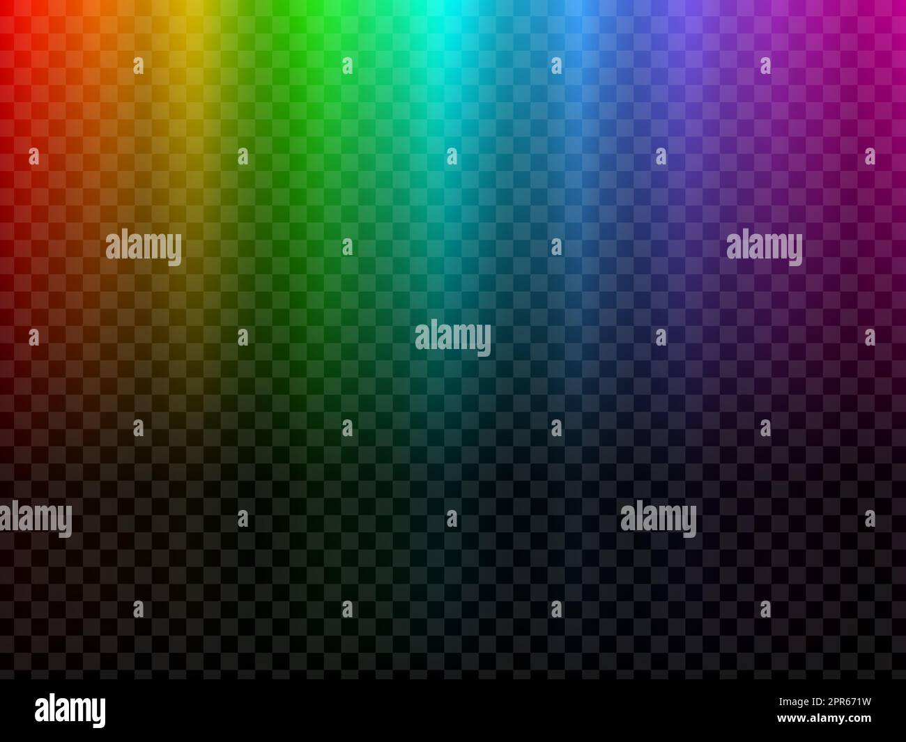 Colorful glowing rainbow light. Aurora Borealis polar effect ...