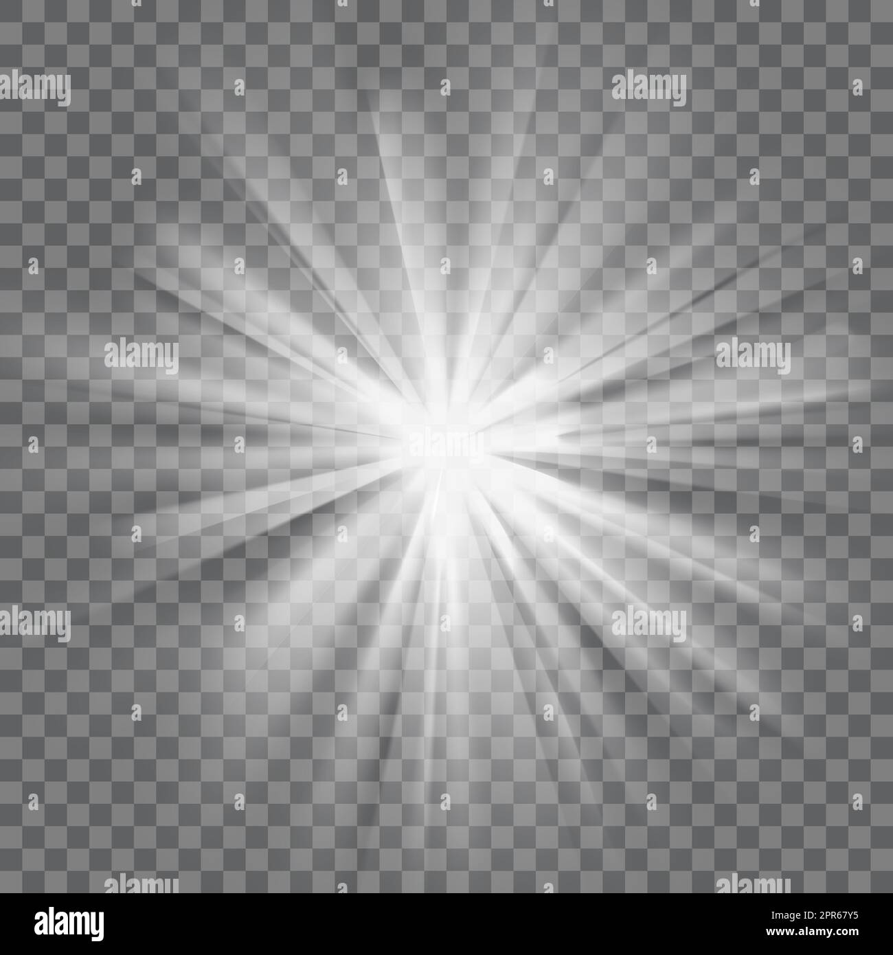 White glowing light. Bright shining star. Bursting explosion ...