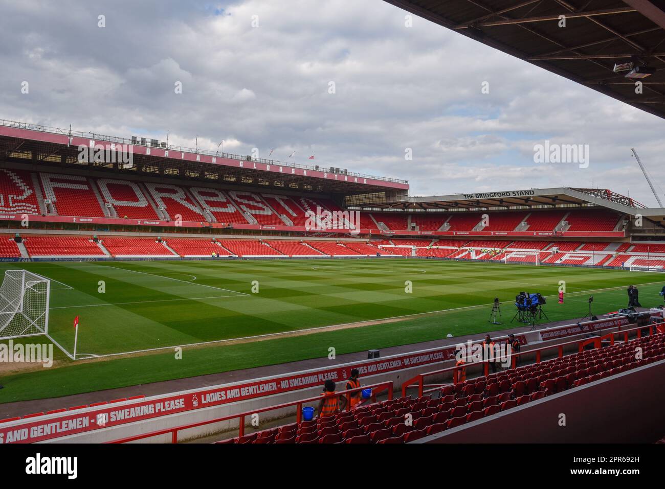 The City Ground, Nottingham, UK. 26th Apr, 2023. Premier League ...