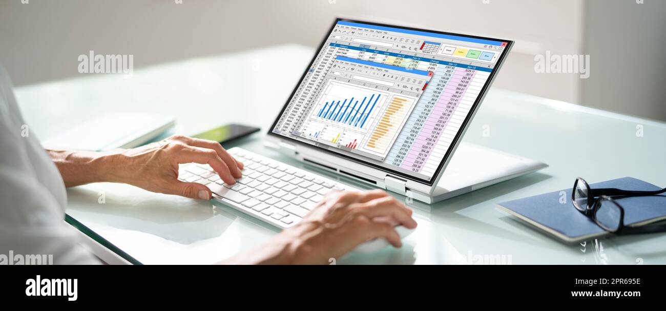 Electronic spreadsheet hi-res stock photography and images - Alamy