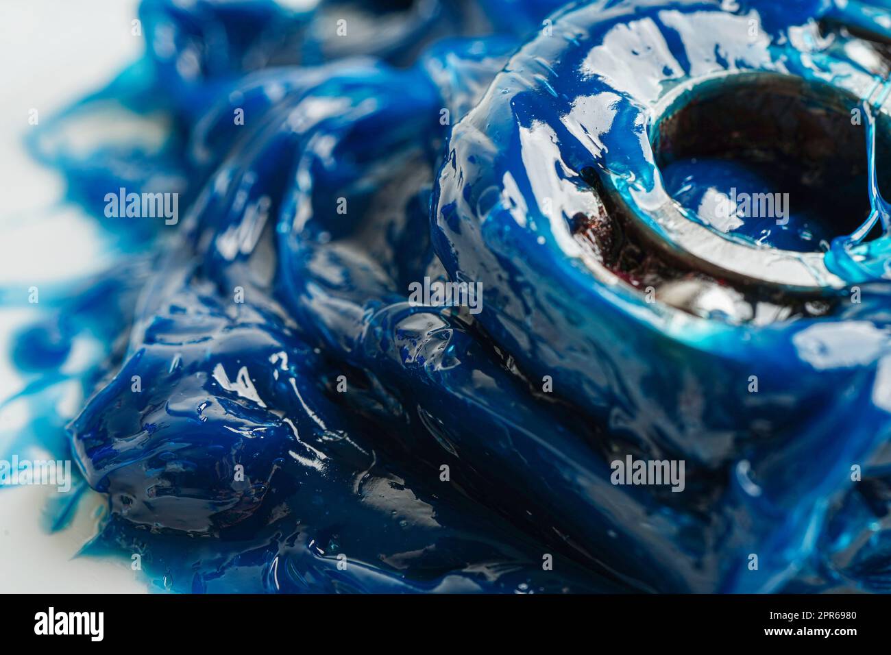 Grease and ball bearing, Blue premium quality synthetic lithium complex ...