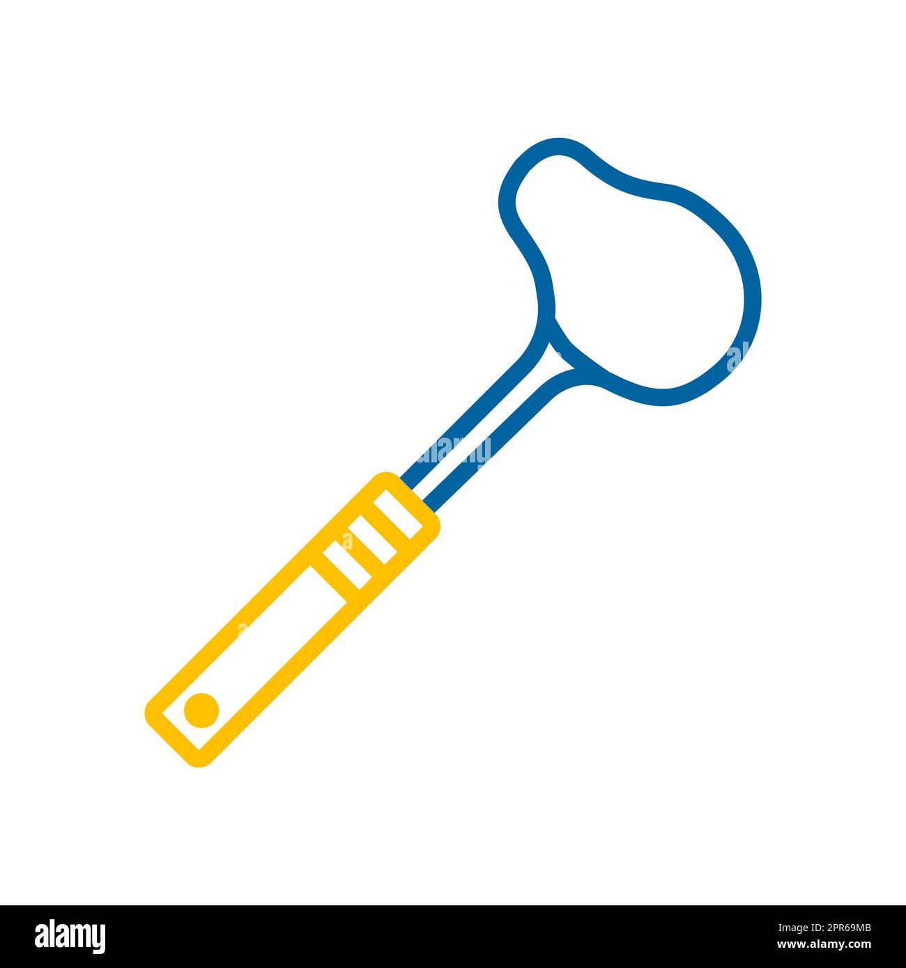 Soup ladle vector icon. Kitchen appliances. Graph symbol for cooking ...