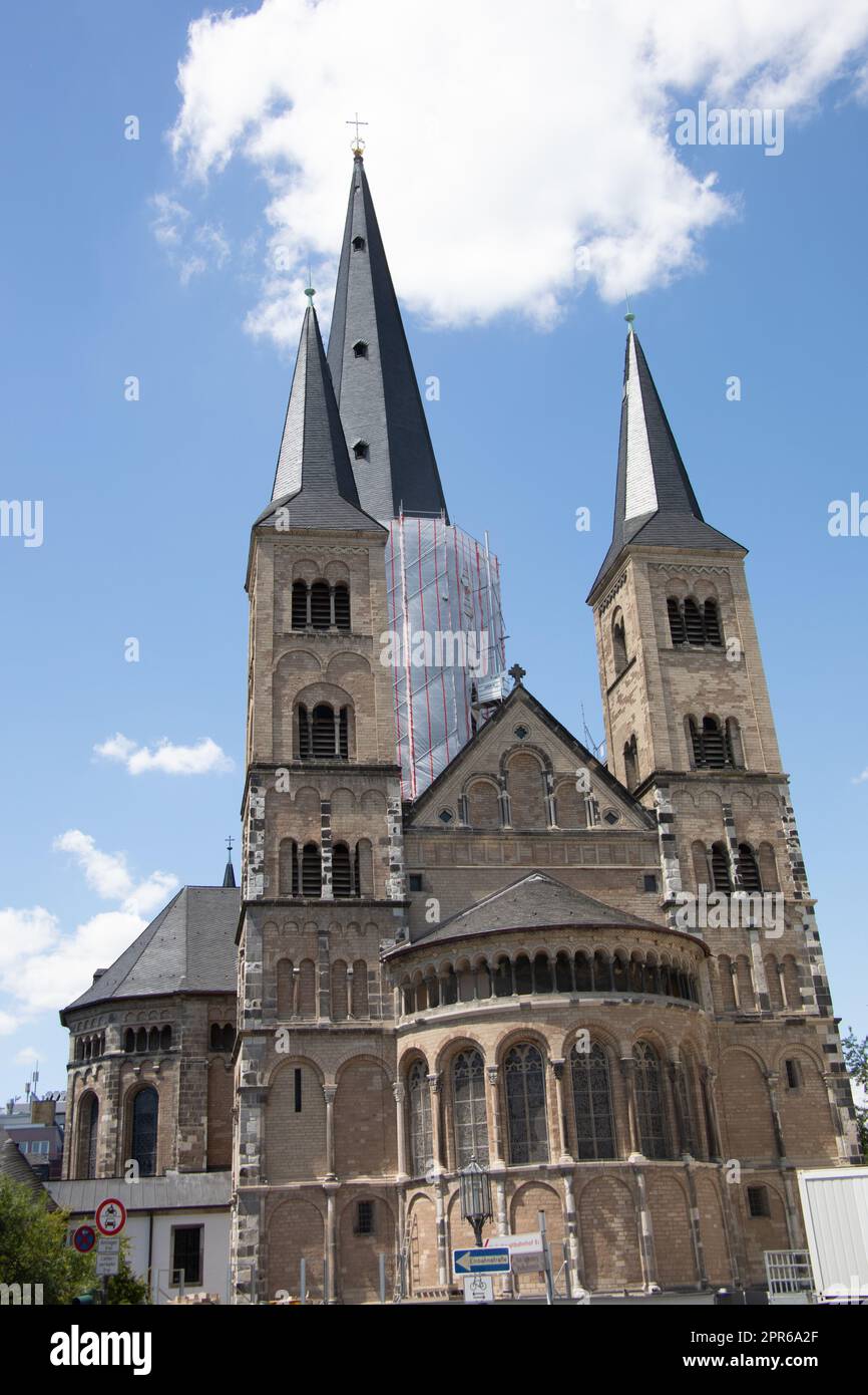 old great Church in the City of Bonn Stock Photo - Alamy