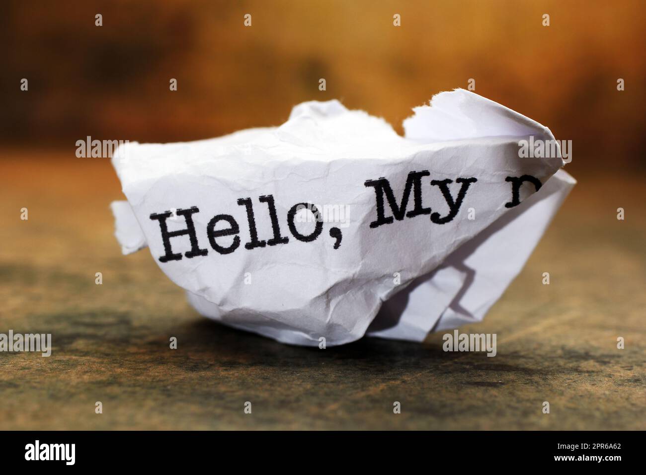 Concept hello welcome symbol hi-res stock photography and images - Alamy