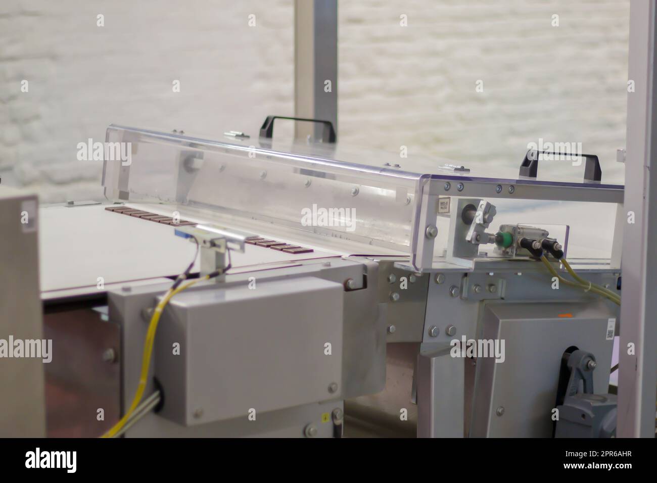 Line for the production of chocolate in an industrial factory ...