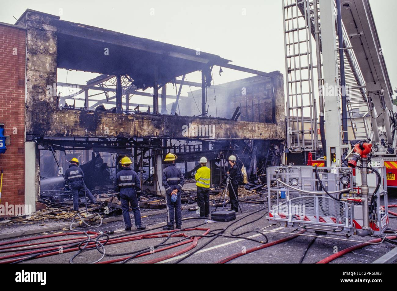 Fire engine in town hi-res stock photography and images - Alamy