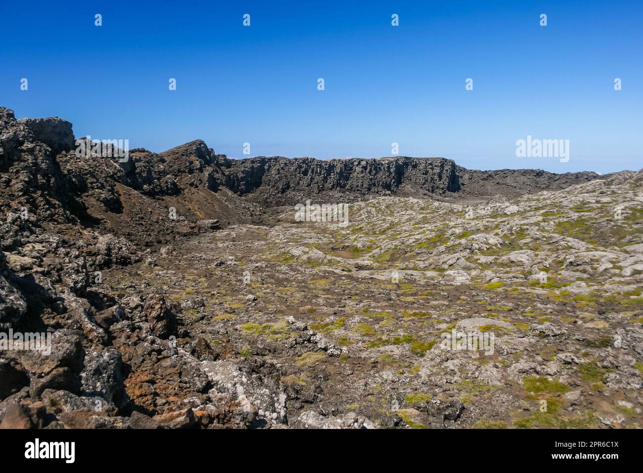 the top of Pico volcano Stock Photo - Alamy